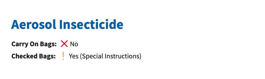 ¡Descubre si podrás llevar repelente de insectos en un avión en 2024 o ...