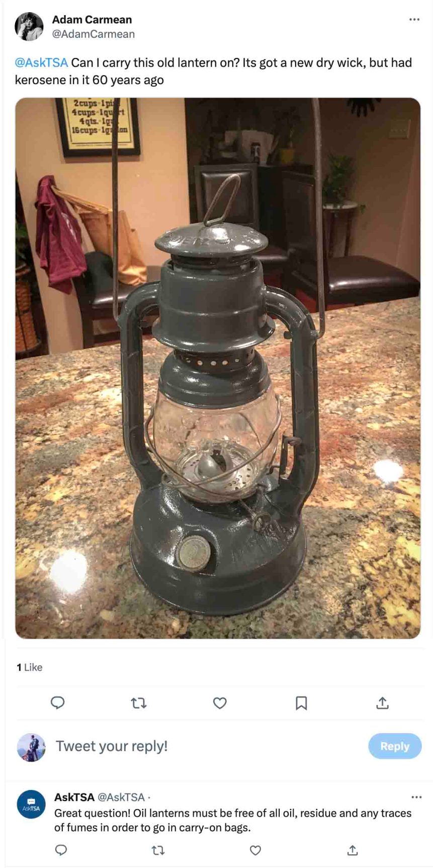 ¡Descubre si la TSA permite llevar una linterna de camping en un avión ...